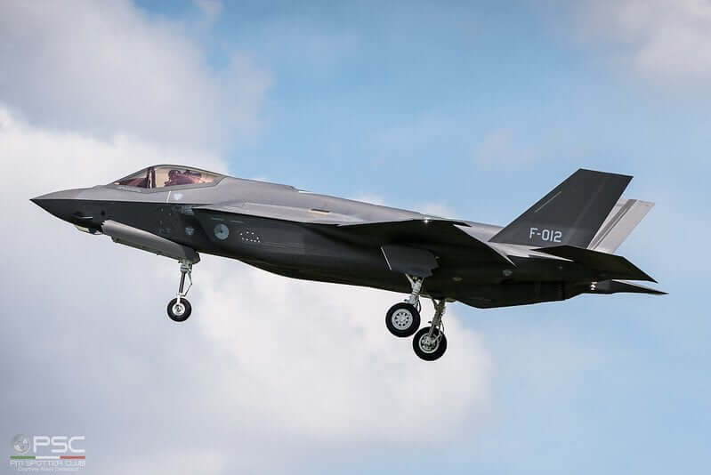 Primo volo per il dodicesimo F-35 dei Paesi Bassi