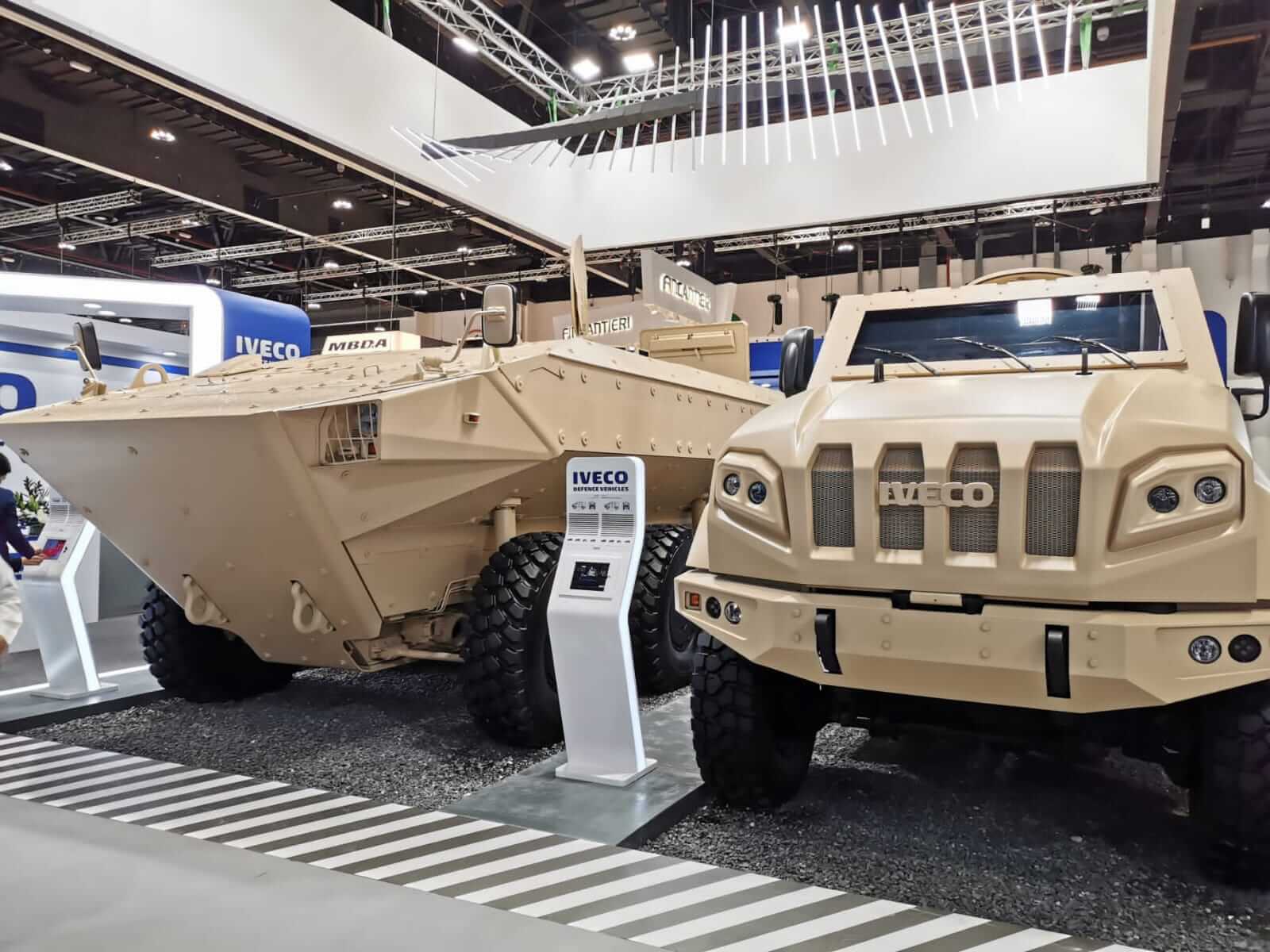 Ad IDEX 2021 IVECO Defence Vehicles presenta il MTV 4X4 ed il SuperAV ...
