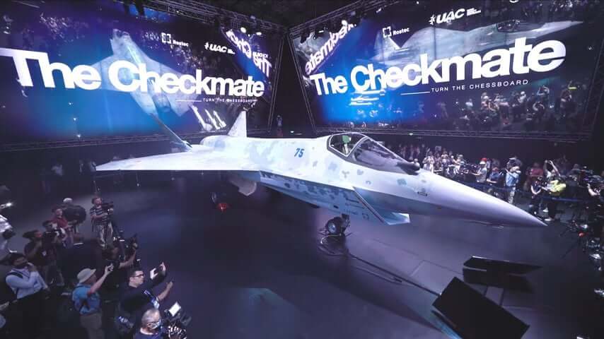 Nessuna offerta per il caccia russo Sukhoi Su-75 Checkmate