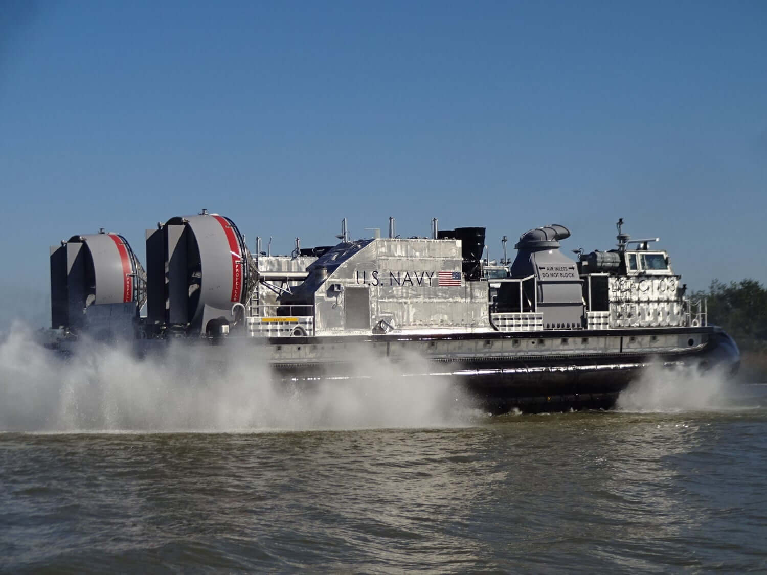 Completate le prove del costruttore del SSC LCAC 103 dell'US Navy