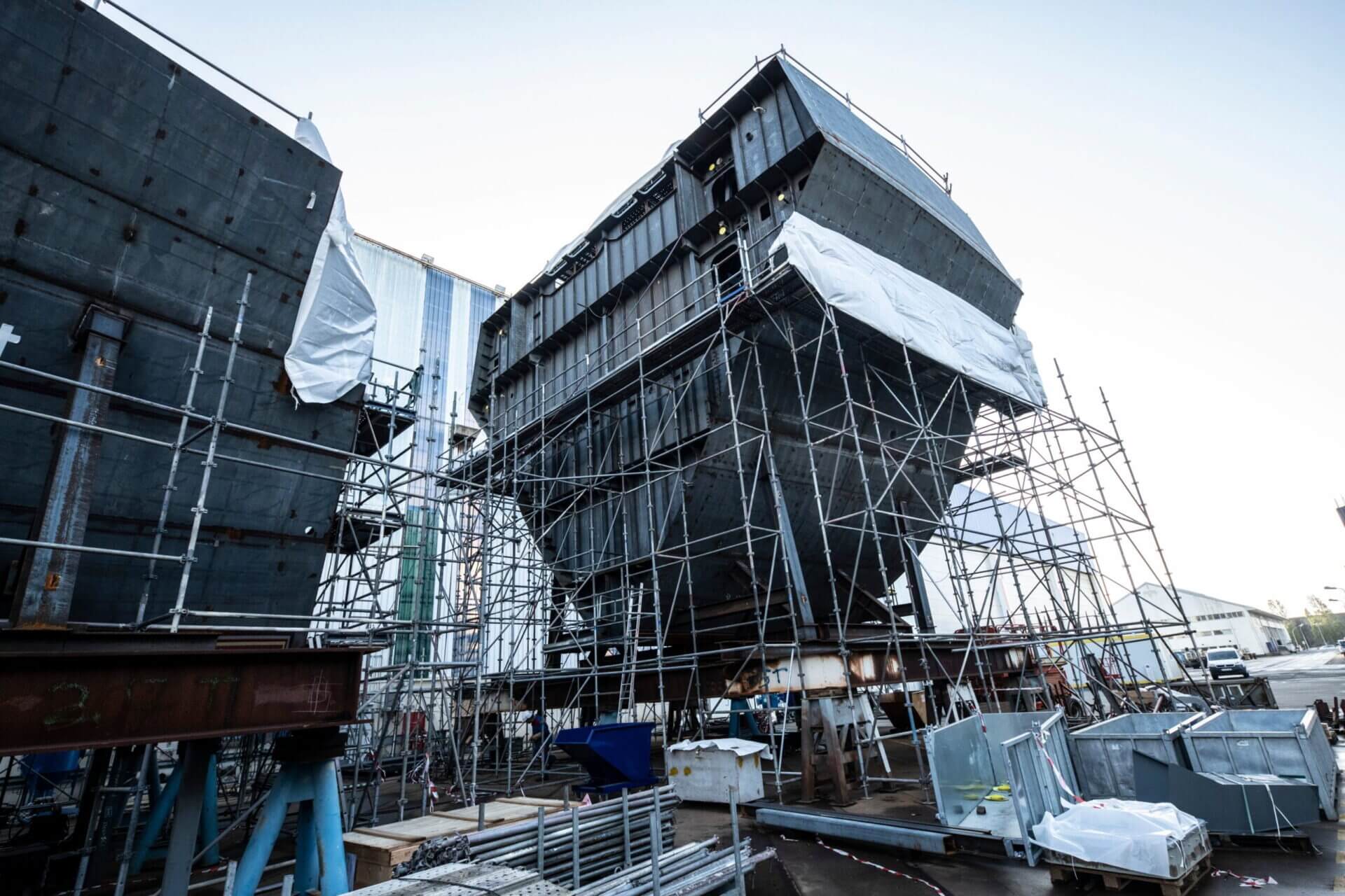 Iniziata da Naval Group la costruzione della prima fregata FDI HN per la Marina Ellenica