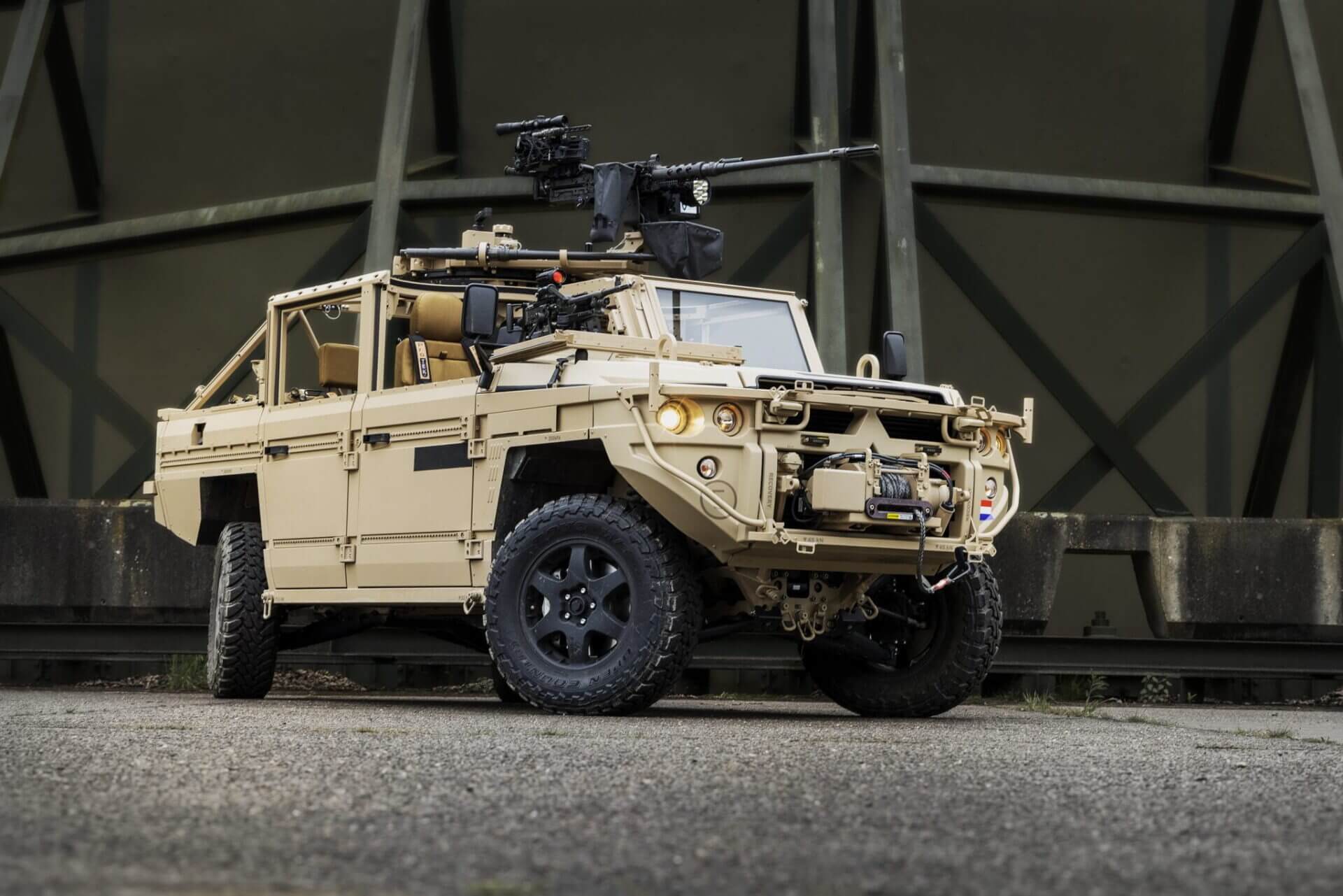 Consegnato alla Difesa Olandese il primo veicolo ATTV Vector per la 11a ...