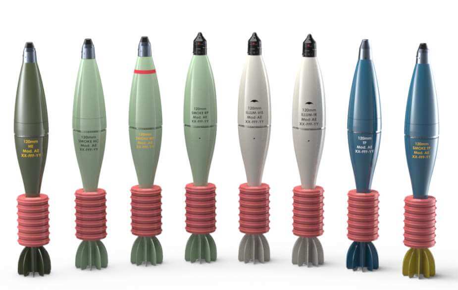 Rheinmetall produrrà centomila bombe da mortaio da 120 mm per l'Ucraina