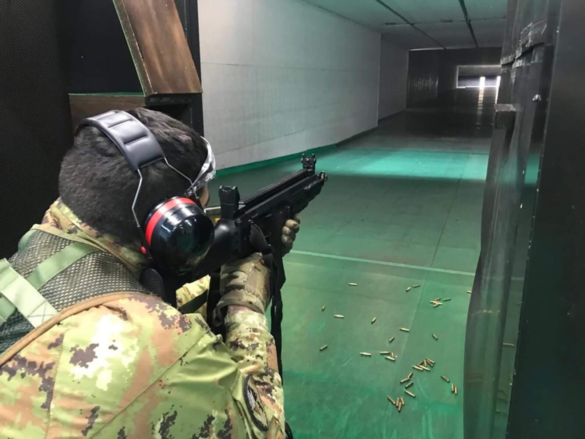 Poligoni di tiro chiusi in galleria per l'Esercito Italiano