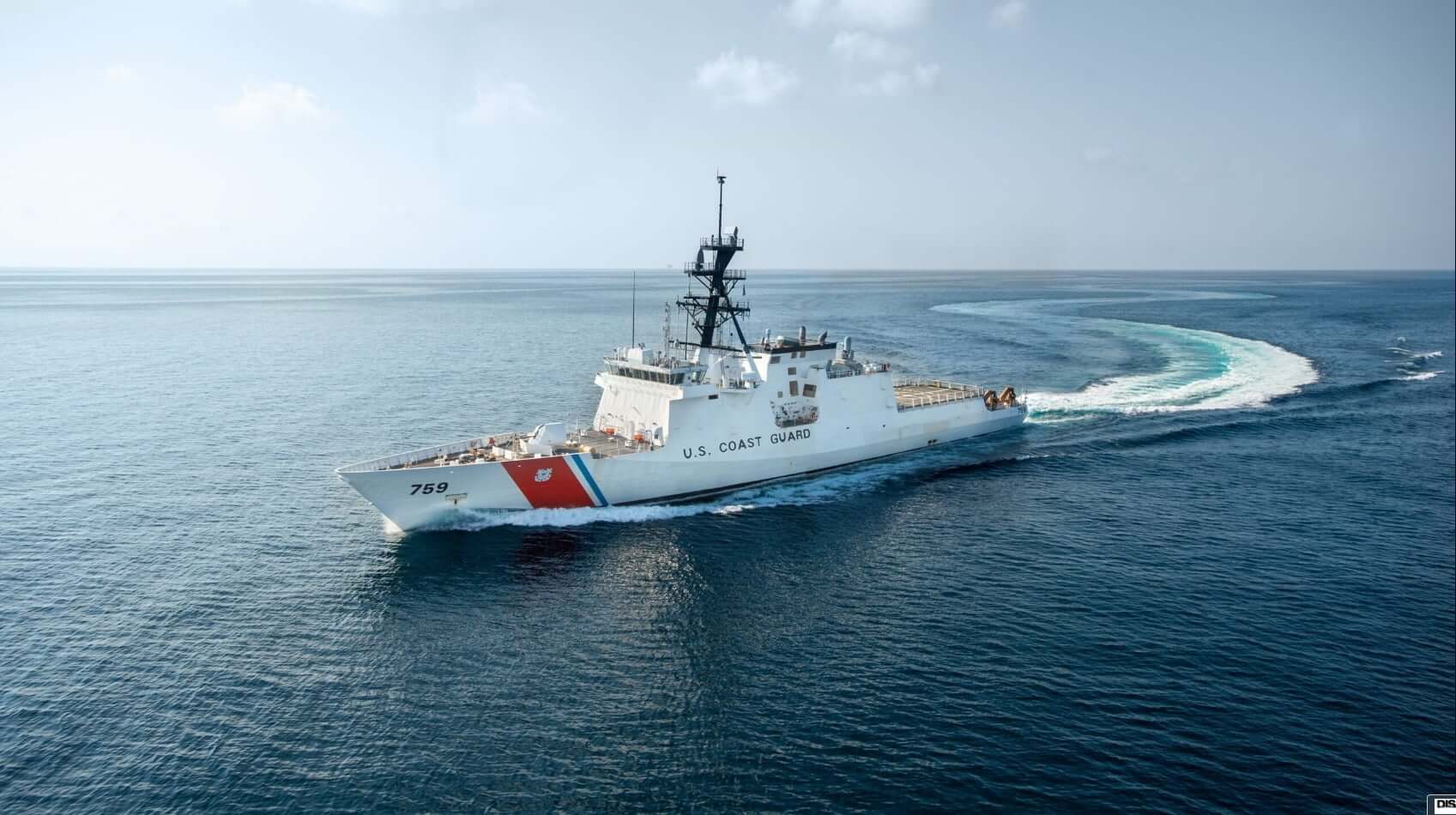Consegnato alla US Coast Guard il cutter Calhoun