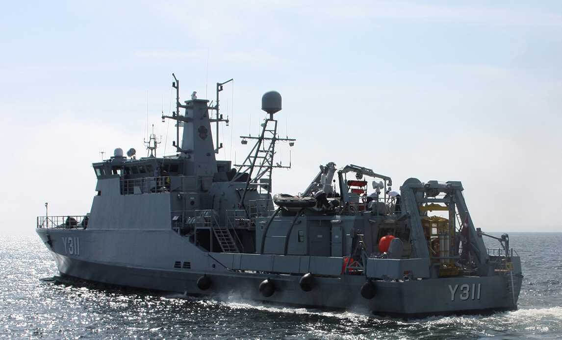 Mine navali per la Danimarca