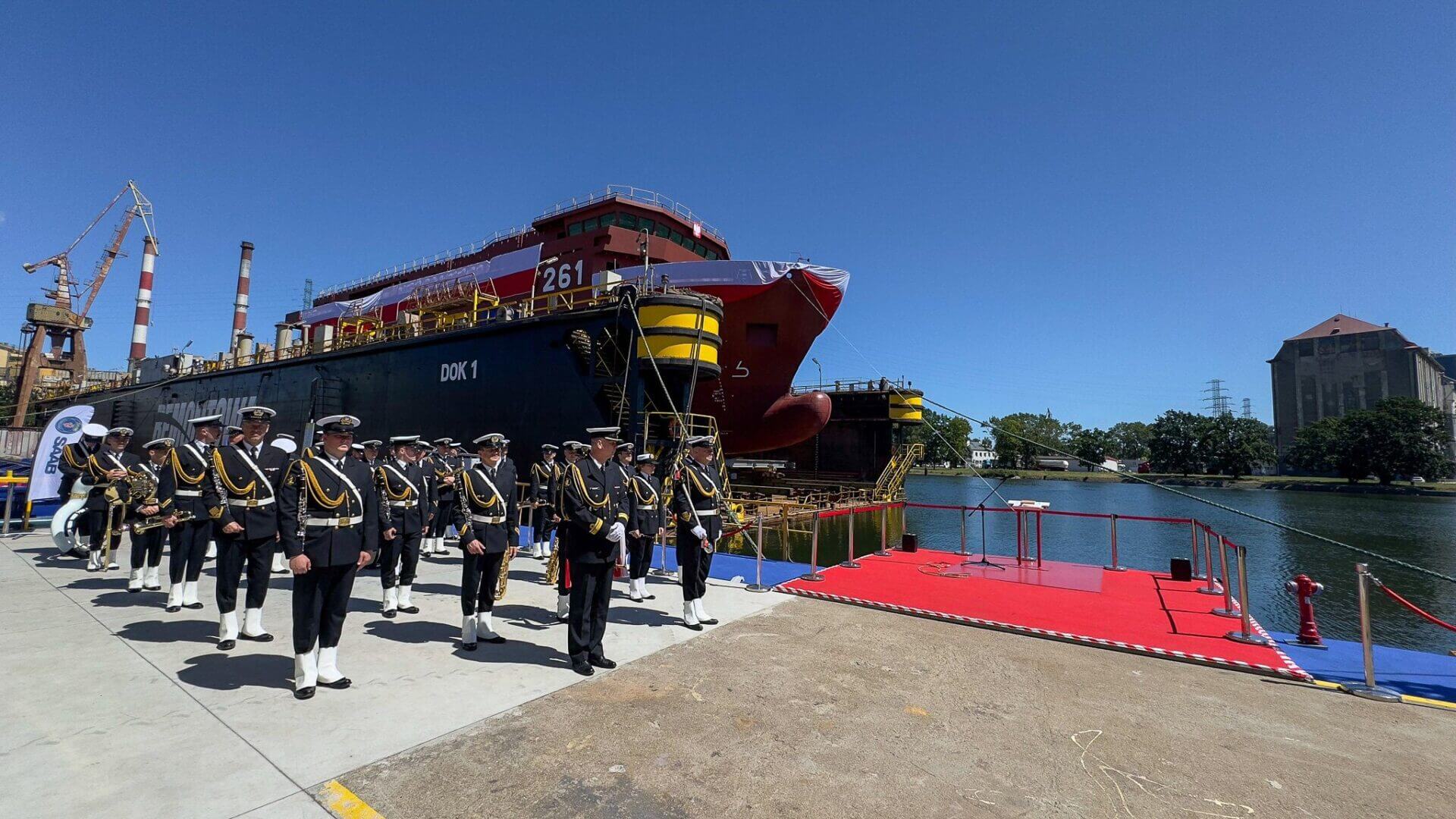 Varata in Polonia la prima nave SIGINT del programma DELFIN