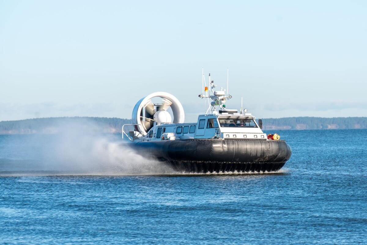 Hovercraft per la Guardia di Frontiera finlandese