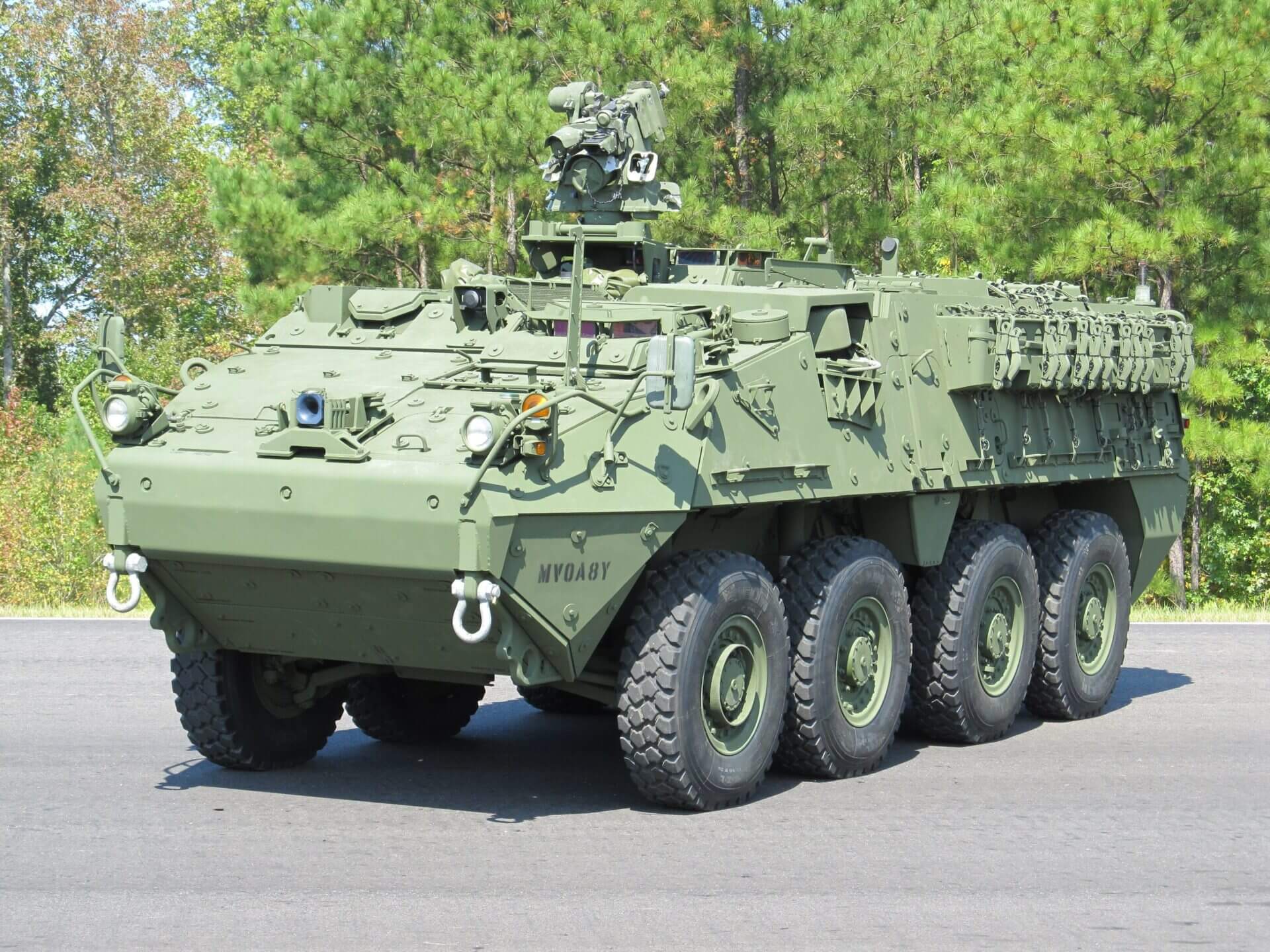 A febbraio attesi in Bulgaria i primi Stryker 8x8